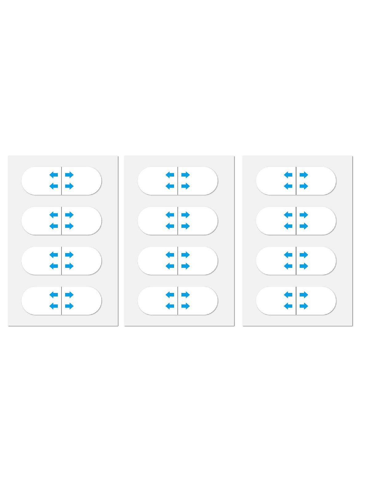 3 листа / пакета, невидимые подтягивающие наклейки для лица