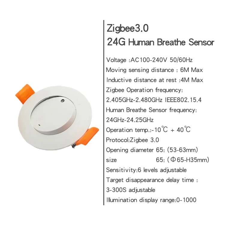 Tuya Wi-Fi Zigbee датчик движения ZPS15S Zigbee 24G