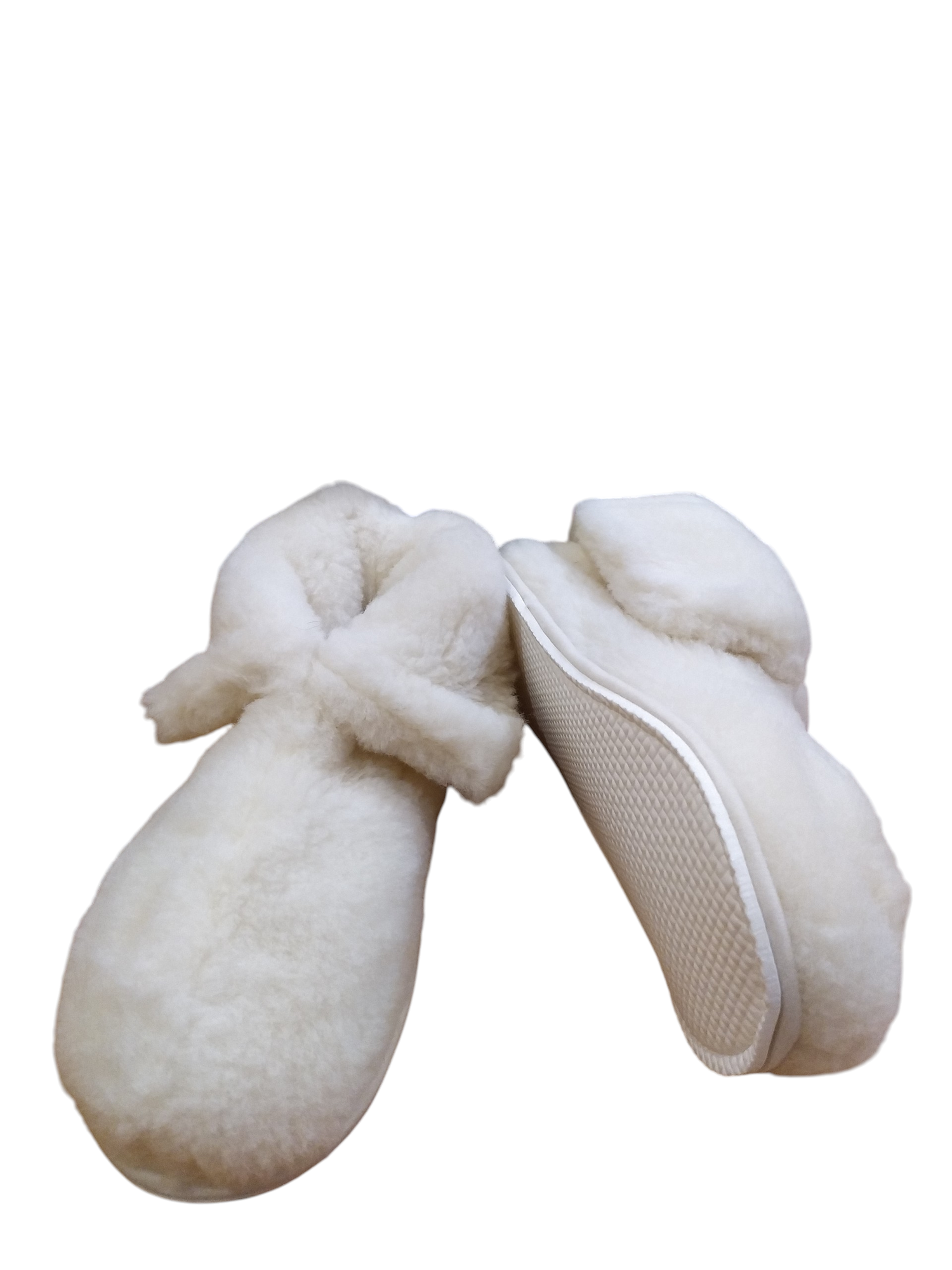 Тапочки Теплушки Холти белые эва