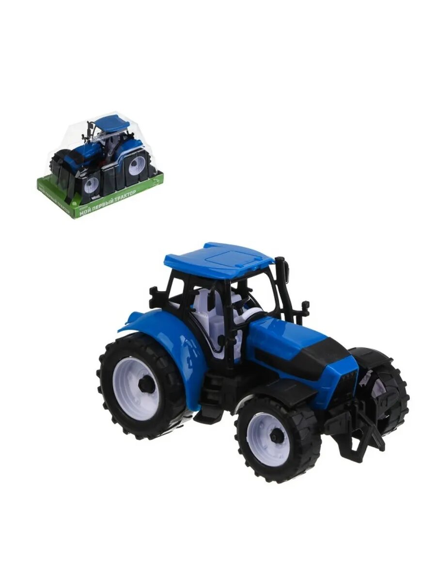 Трактор /Мой первый трактор/, инерция, РР, 18х12х11см (107