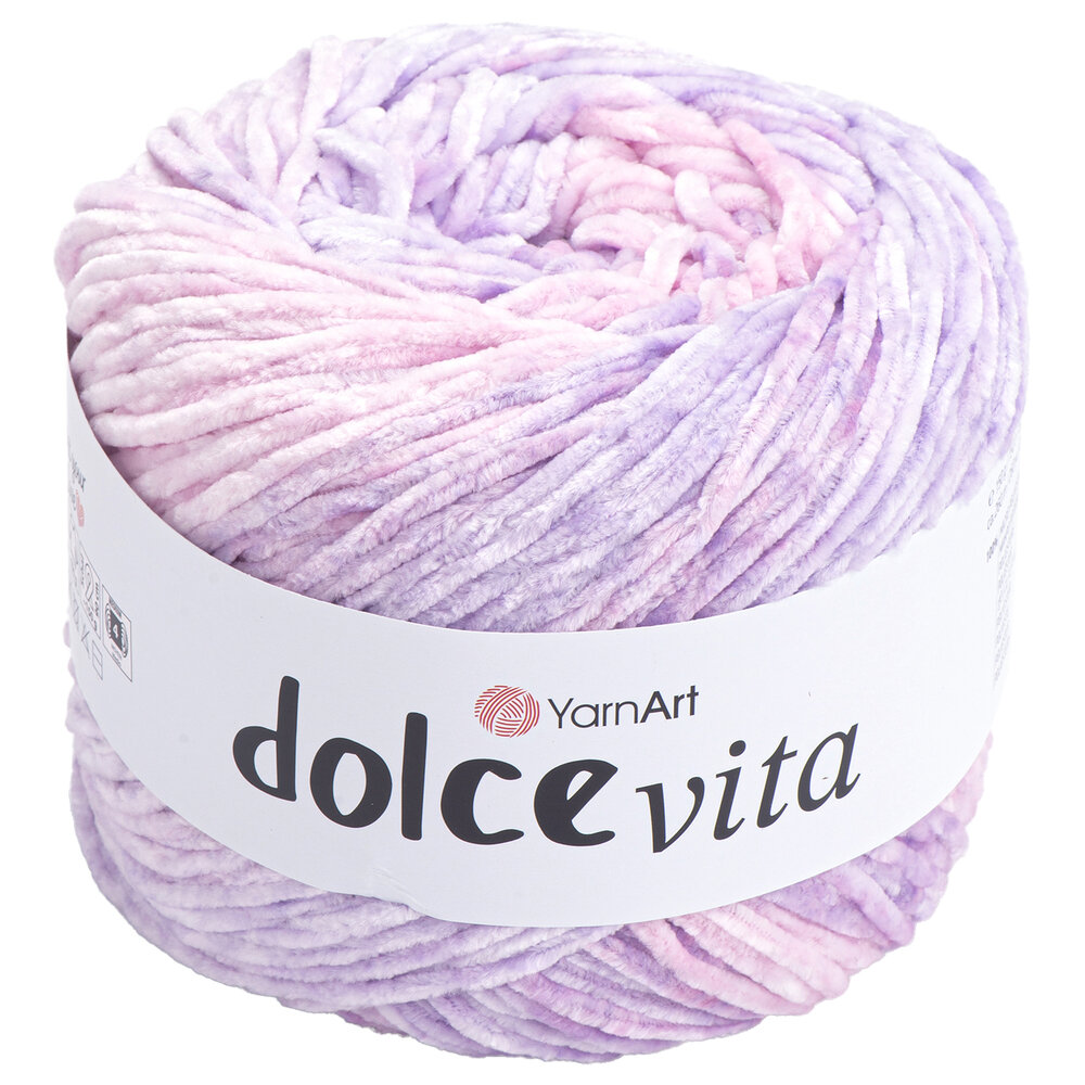 Пряжа для вязания Yarnart Dolce Vita 3403 розовый сиреневый 150 гр/260 м 100% микрополиэстер