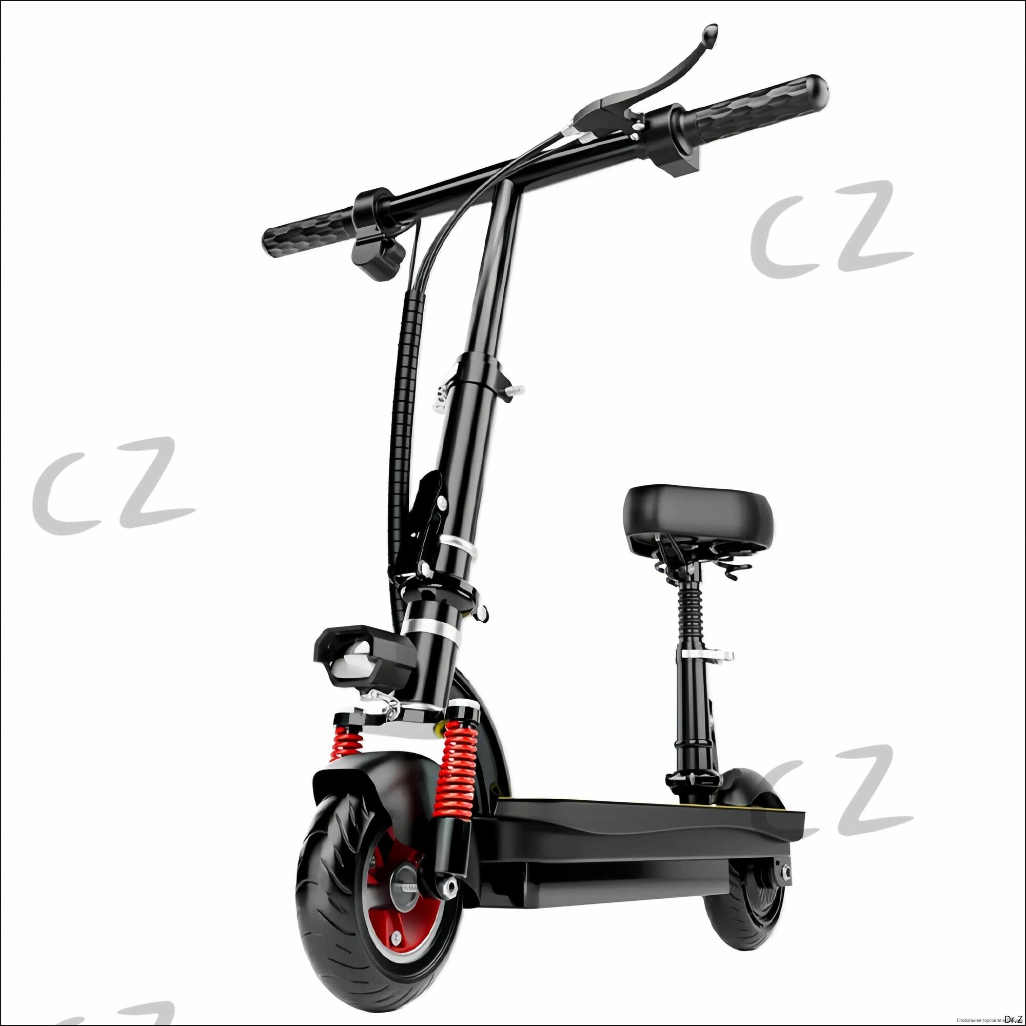 Электросамокат 8C750492DE164D3C98C82851D76490F2, черный