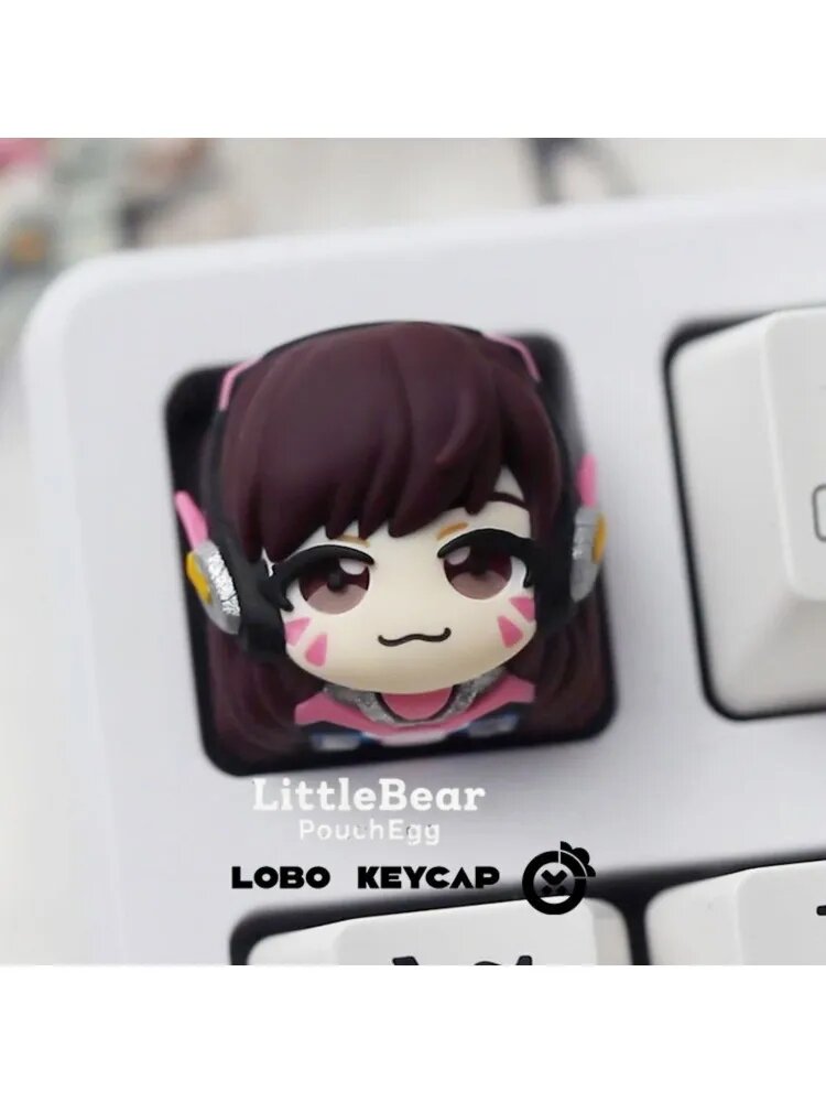 Кейкапы для клавиатуры Overwatch: D.Va (MEKA) 1 шт.