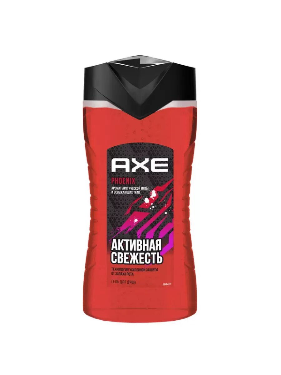 Axe гель для душа мужской phoenix арктическая мята и т-2шт.