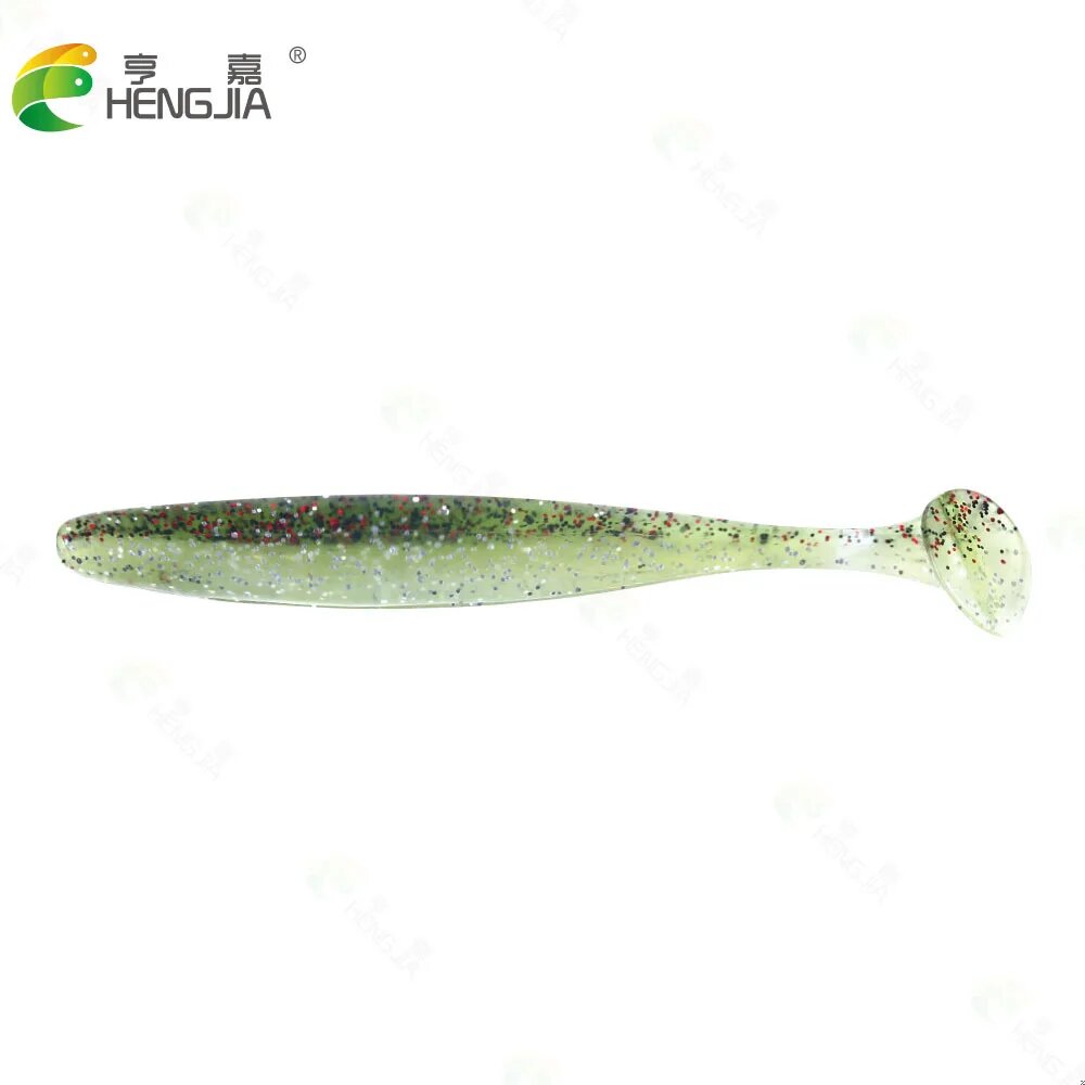 HENGJIA Приманка силиконовая 9см, цвет 08, 6шт