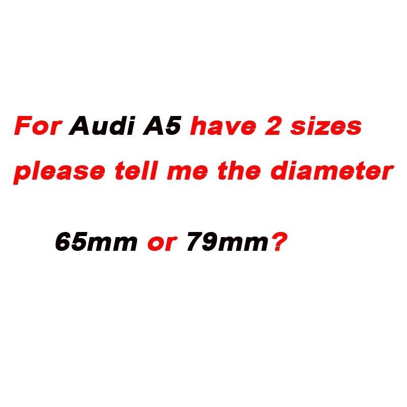 2 шт. автомобильный наконечник выхлопной трубы глушитель для Audi A3 8V 8P A4 B8 A1 Q5 A5 VW Tiguan Volkswagen Passat B7 CC автомобильные аксессуары