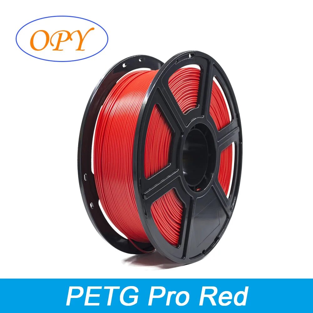 OPY Филамент PETG 1кг Черный PETG Pro Red