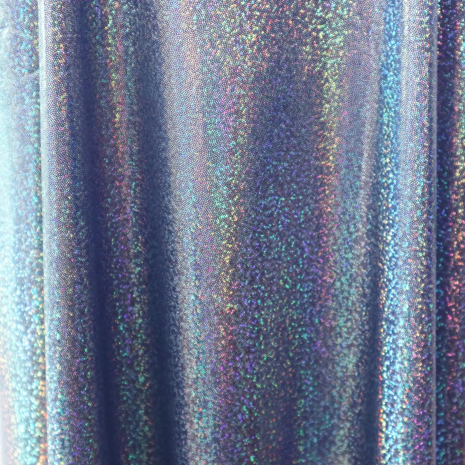 Голографическая ткань Iridescent Blue 150x50 см