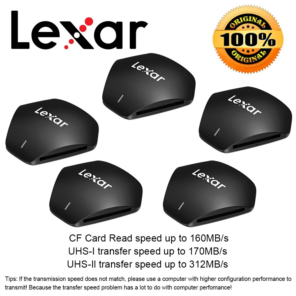 Картридер Lexar USB 3.1 Gen2 3 в 1 500U-5PCS
