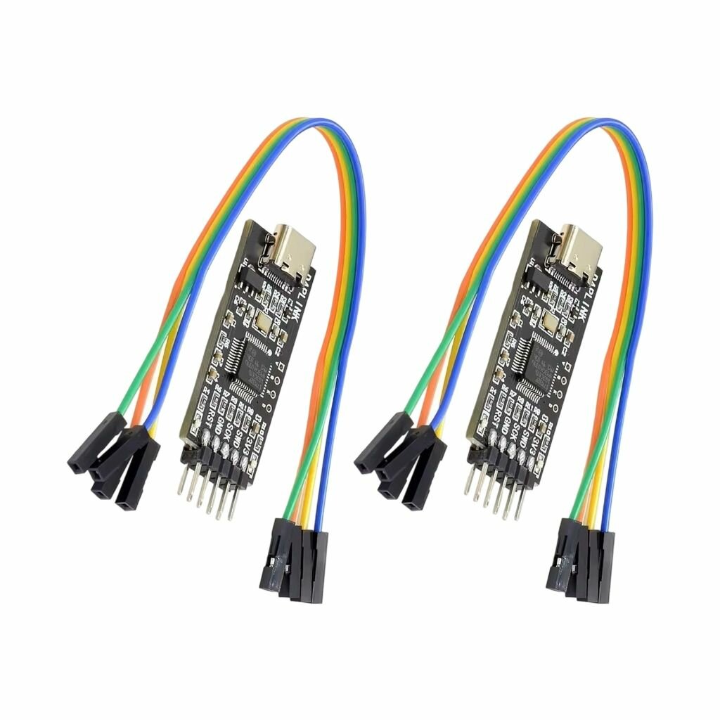 2 комплекта эмулятора разработки DAPLINK STM32, отладчик последовательного порта для автономной загрузки