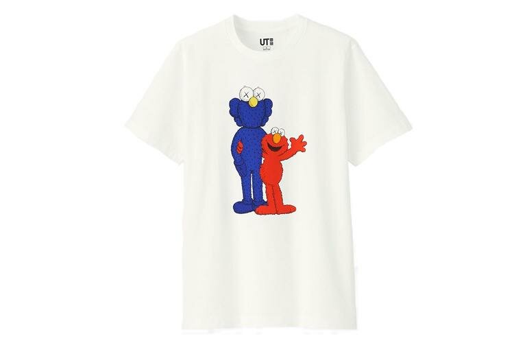 Футболка Kaws x UNIQLO x Sesame Street
