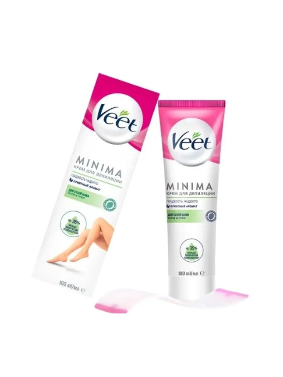 Veet minima крем для депиляции для сухой кожи 100 мл