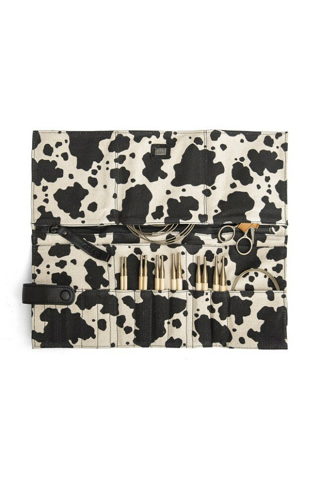 Органайзер для спиц "Canvas Stockholm" Muud , цвет коровий принт, 15 х 38 х 31 см