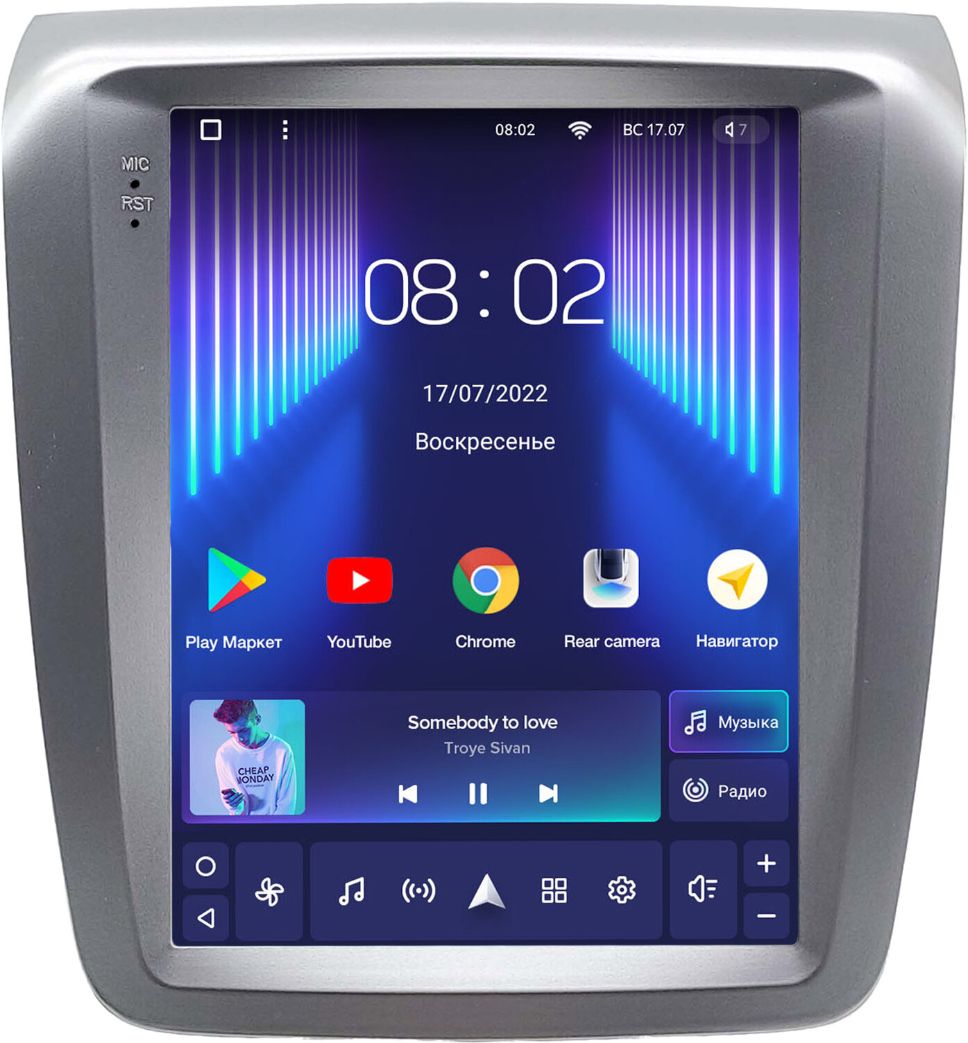 Штатная магнитола Toyota Alphard 2002-2005 Teyes TPRO 2 DS (Tesla) 9.7" 4/32 RM-1312-87 Android 10 (4G-SIM, DSP, QLed)