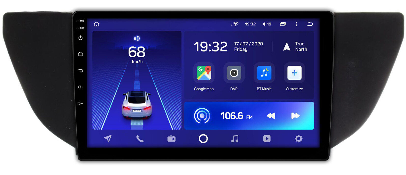 Штатная магнитола Geely GS 2016-2023 (глянец) Teyes CC2L PLUS 2/32 9" RM-9-009 Android 8.1 (DSP, IPS, AHD)