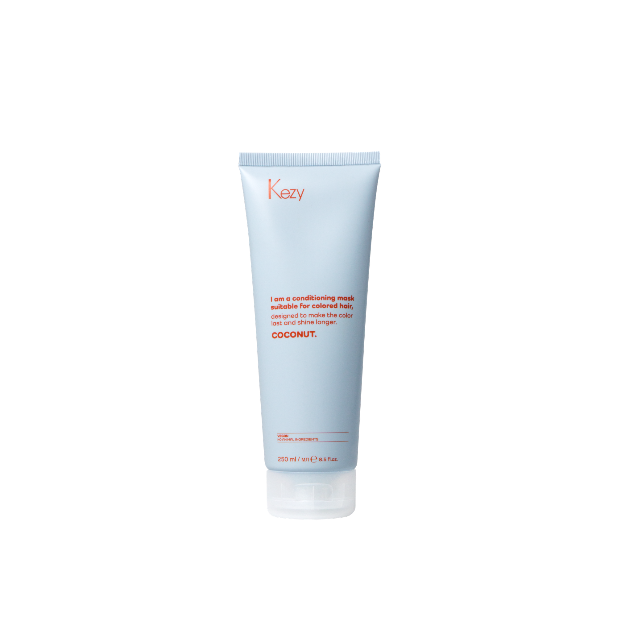 Kezy I am COCONUT Кондиционирующая маска с экстрактом кокоса для окрашенных волос, 250 мл, шт