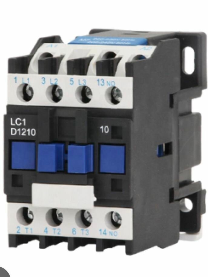 Контактор Schneider Electric 3-х полюсный 12A 1NO 42V LC1D1201D7