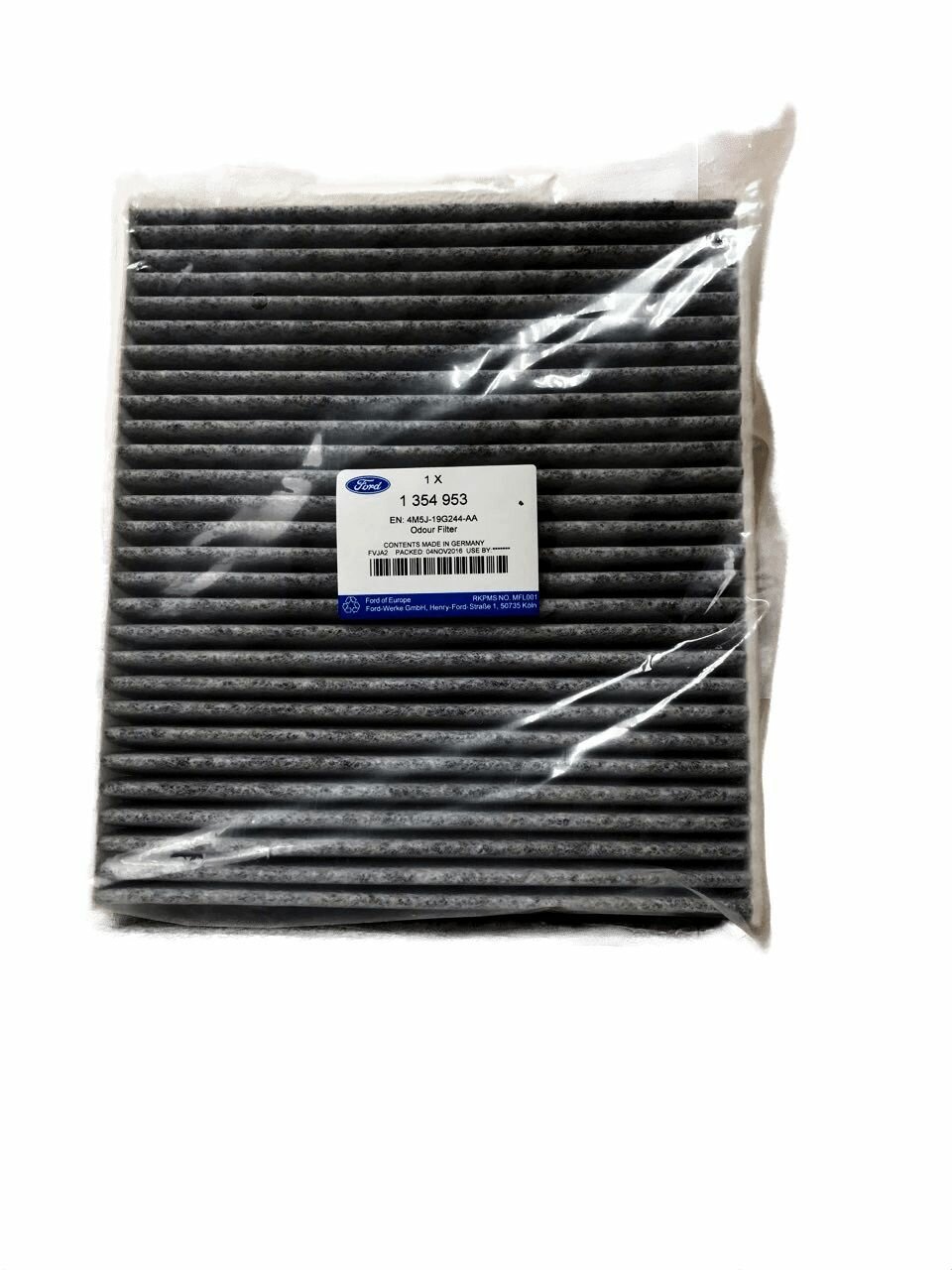 Запчасти а/м Фильтр салонный угольный Ford Focus/Mondeo FORD 1354953