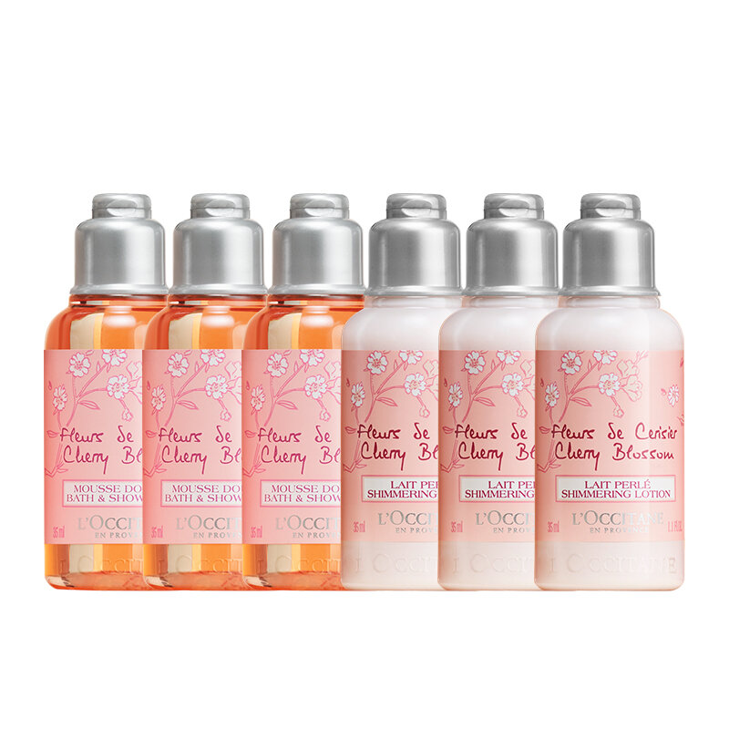 Набор для ухода унисекс LOCCITANE Цветы вишни гель для душа + лосьон для тела, арт. 5757943