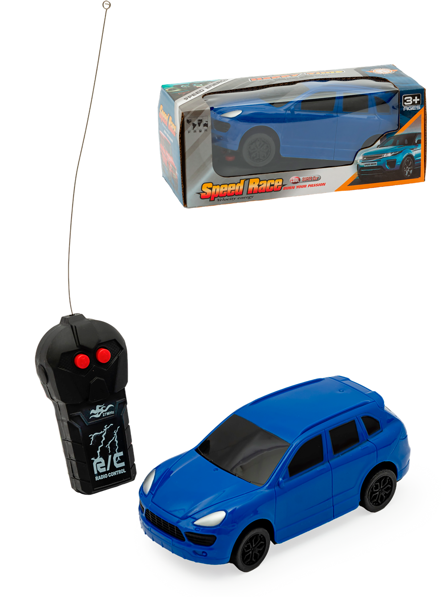 Радиоуправляемая машинка TONG DE Гоночная на пульте управления, пластик