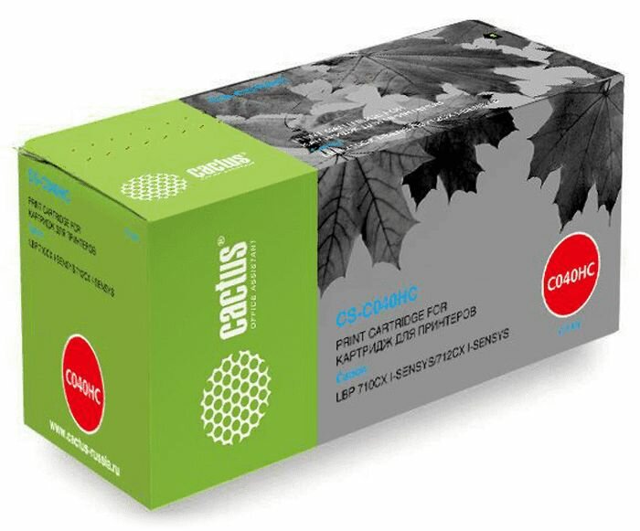Картридж лазерный Cactus CS-C040HC 040 H