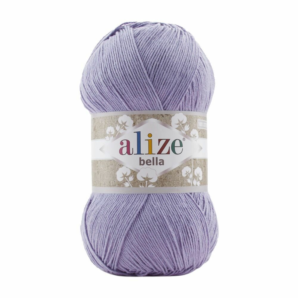 Пряжа Alize Bella 100 158 (5 мотков по 100гр/360м) сирень