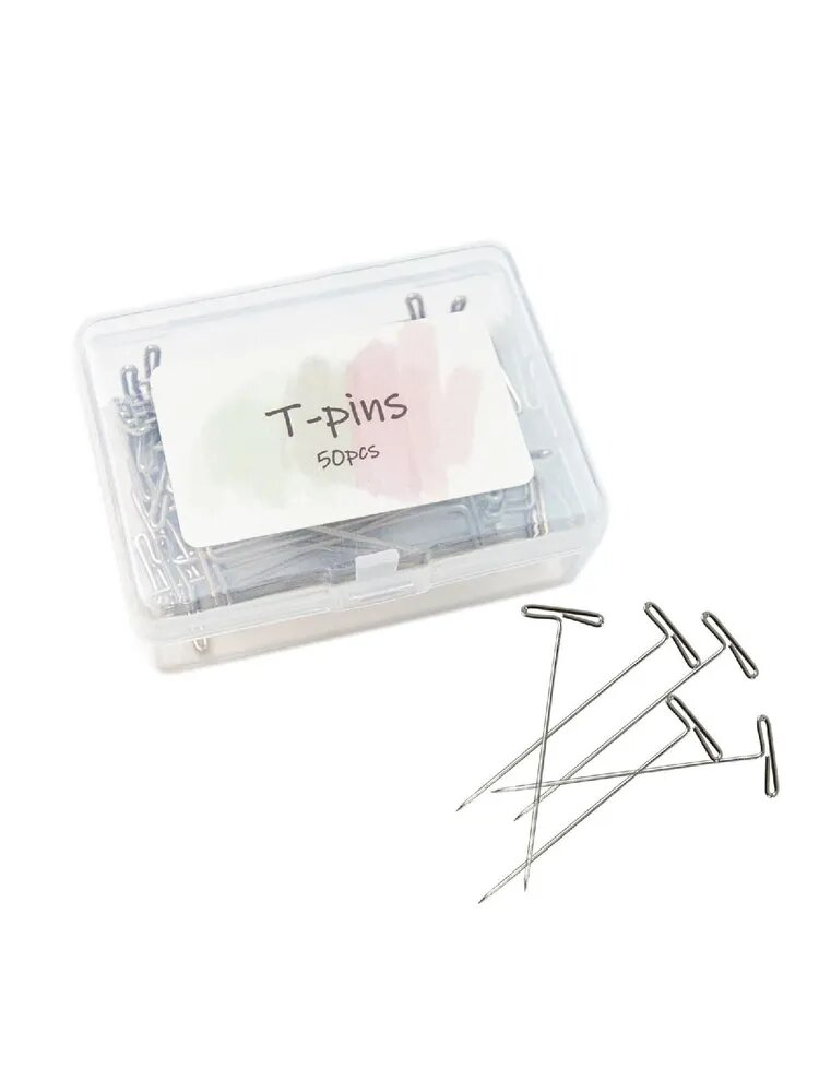 Стальные Т-образные булавки для вязания и рукоделия, B