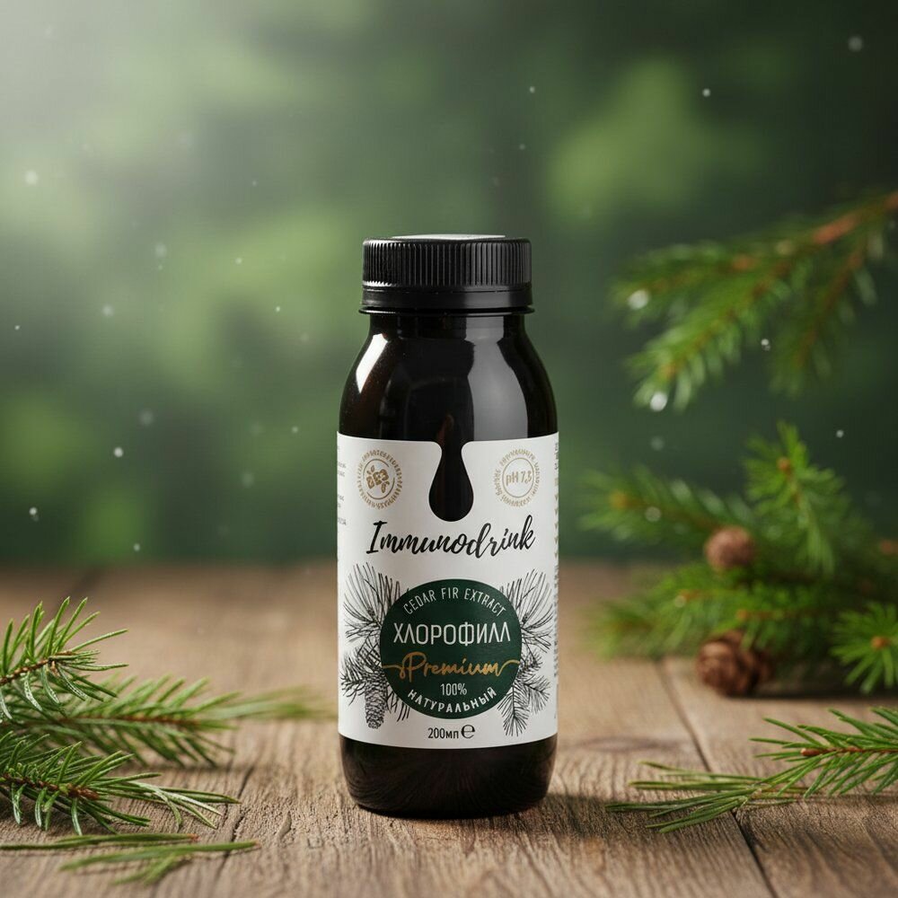 Хлорофилл хвойный напиток 200мл A2174004