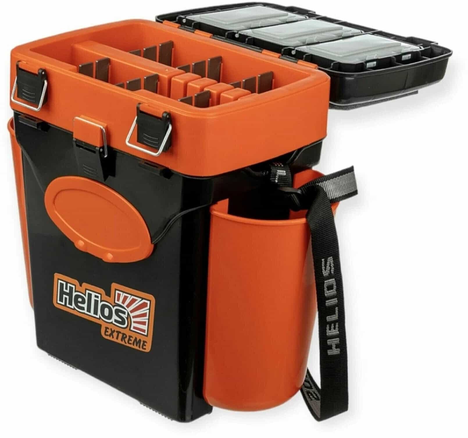 Ящик зимний "FishBox" (10л) оранжевый Helios