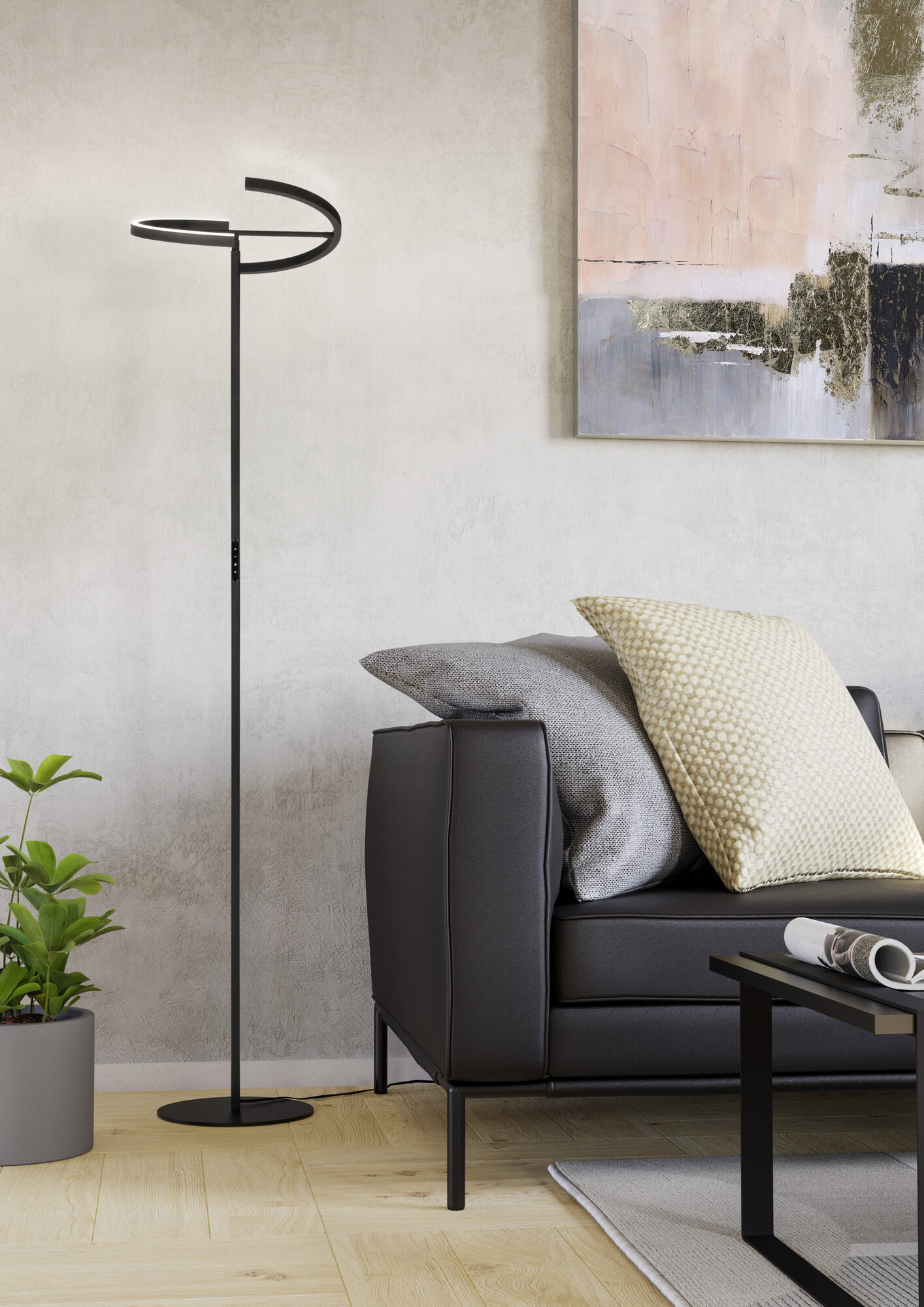 Торшер EGLO CASTELPOTO 901972, сенсорный выключатель, LED, 180см