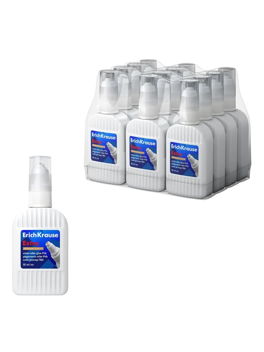 Клей-роллер ПВА. 50 мл 12 штук