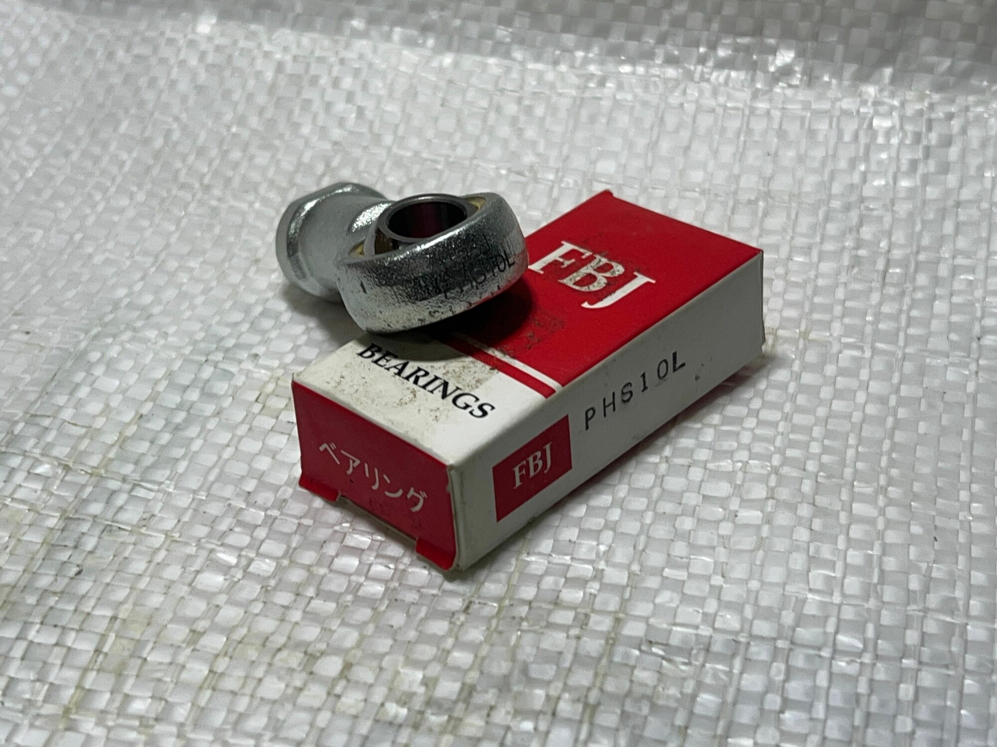 Подшипник PHS10L (шарнирный наконечник) диаметр 10 FBJ левая резьба