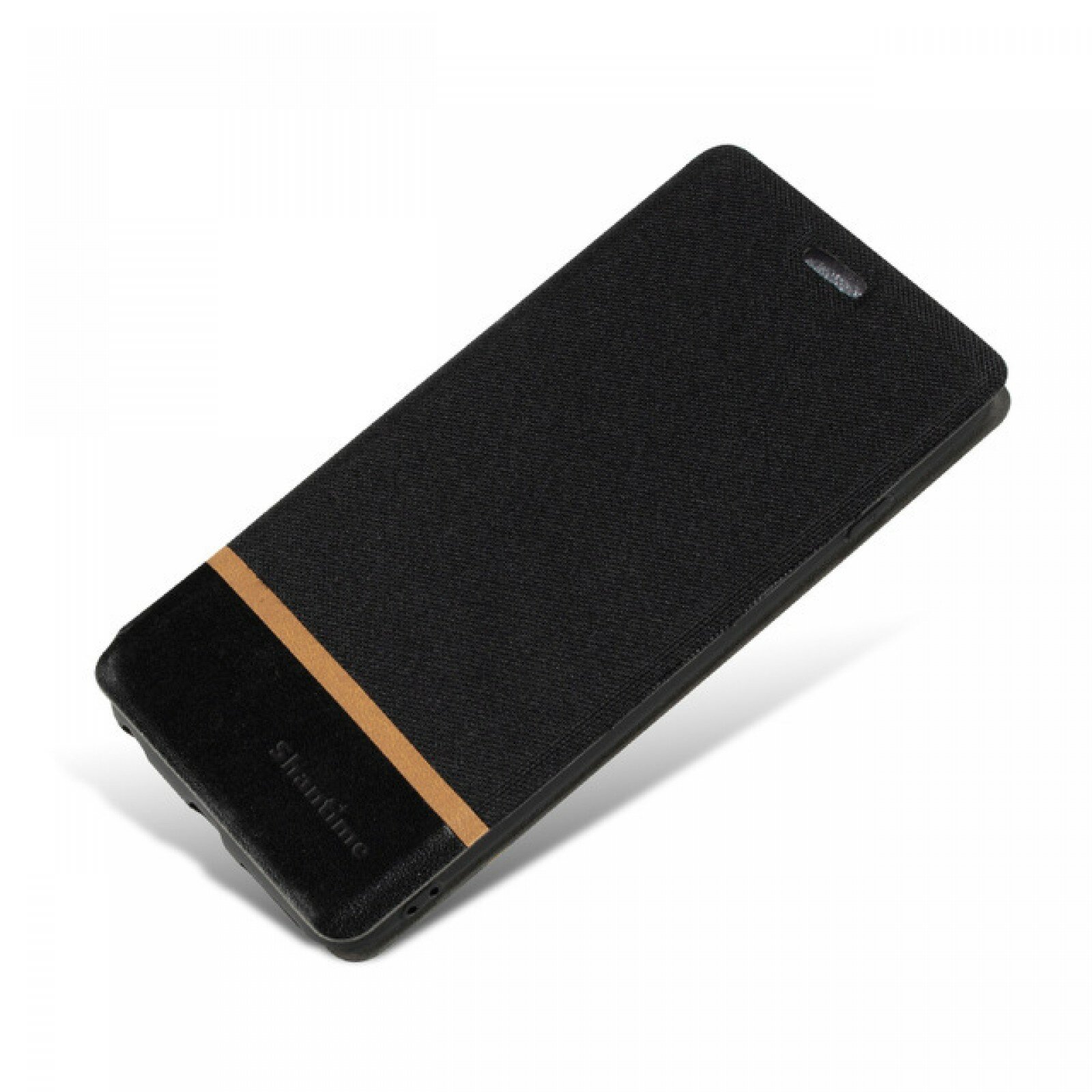 Чехол-книжка MyPads для Ulefone Armor X7 Pro из водоотталкивающей ткани с кожаными вставками