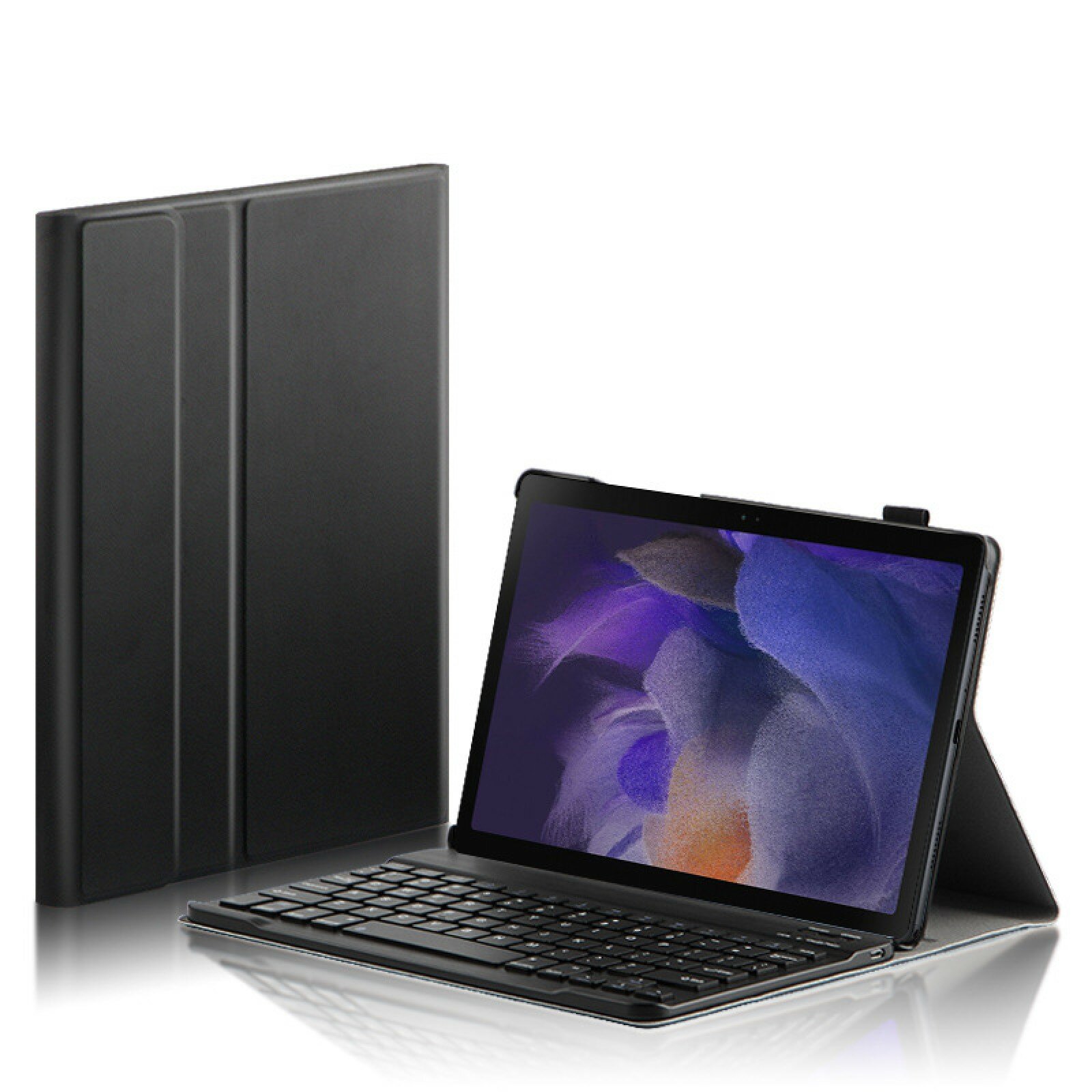 Чехол-клавиатура MyPads для Samsung Galaxy Tab A8 10.5 2021 Bluetooth съемная с русской раскладкой