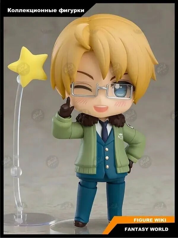 Фигурка Хеталия: Мировые звёзды , Америка GSC / Nendoroid 1088 Hetalia World Stars Action Figure