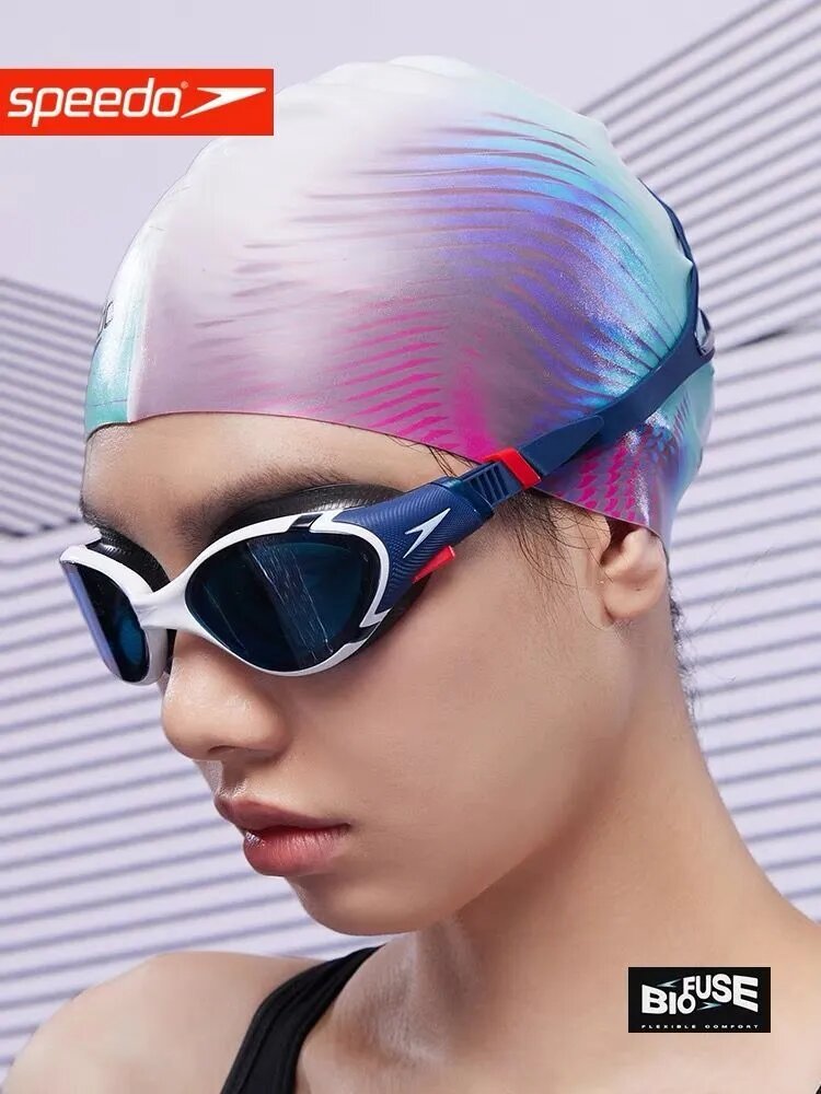Speedo BIOFUSE2.0 Очки для плавания прозрачные антифог-покрытие для тренировок для соревнований — фото 1