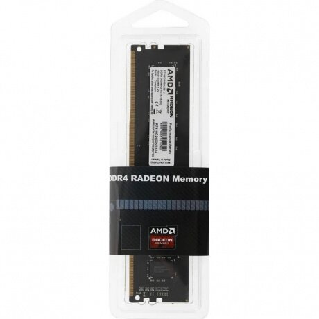 Память оперативная DDR4 AMD R7 Performance Series Black 16GB (R7416G2400U2S-U)