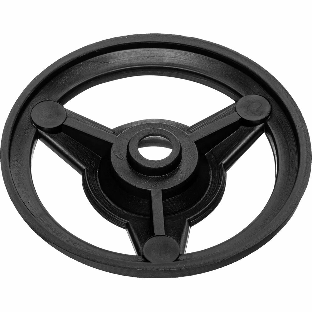 Шайба Рондоль для утеплителя СИБРТЕХ, полипропиленовая, черного цвета, круглая, для теплоизоляционных работ