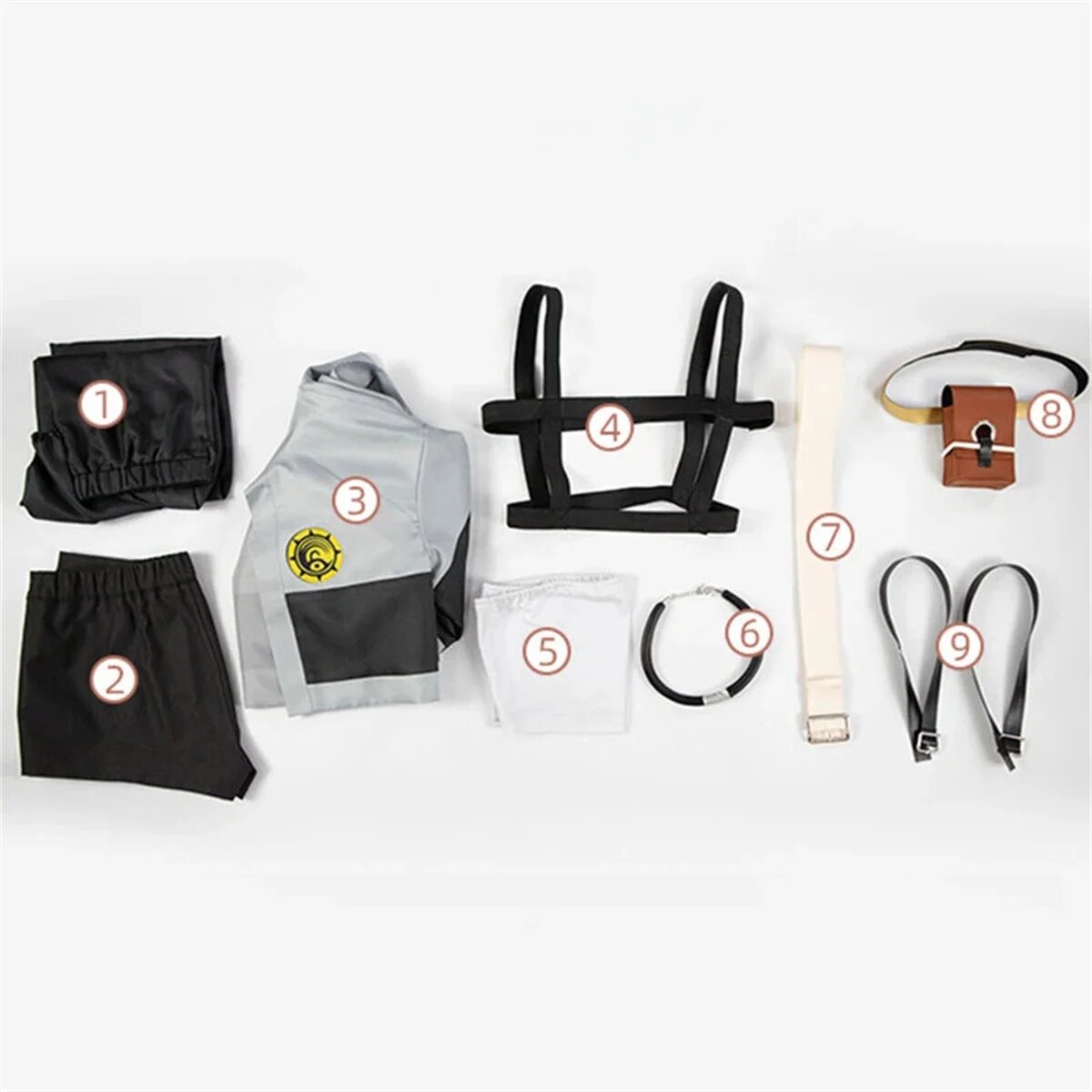 Косплей костюм Риё из аниме GACHIAKUTA для женщин М