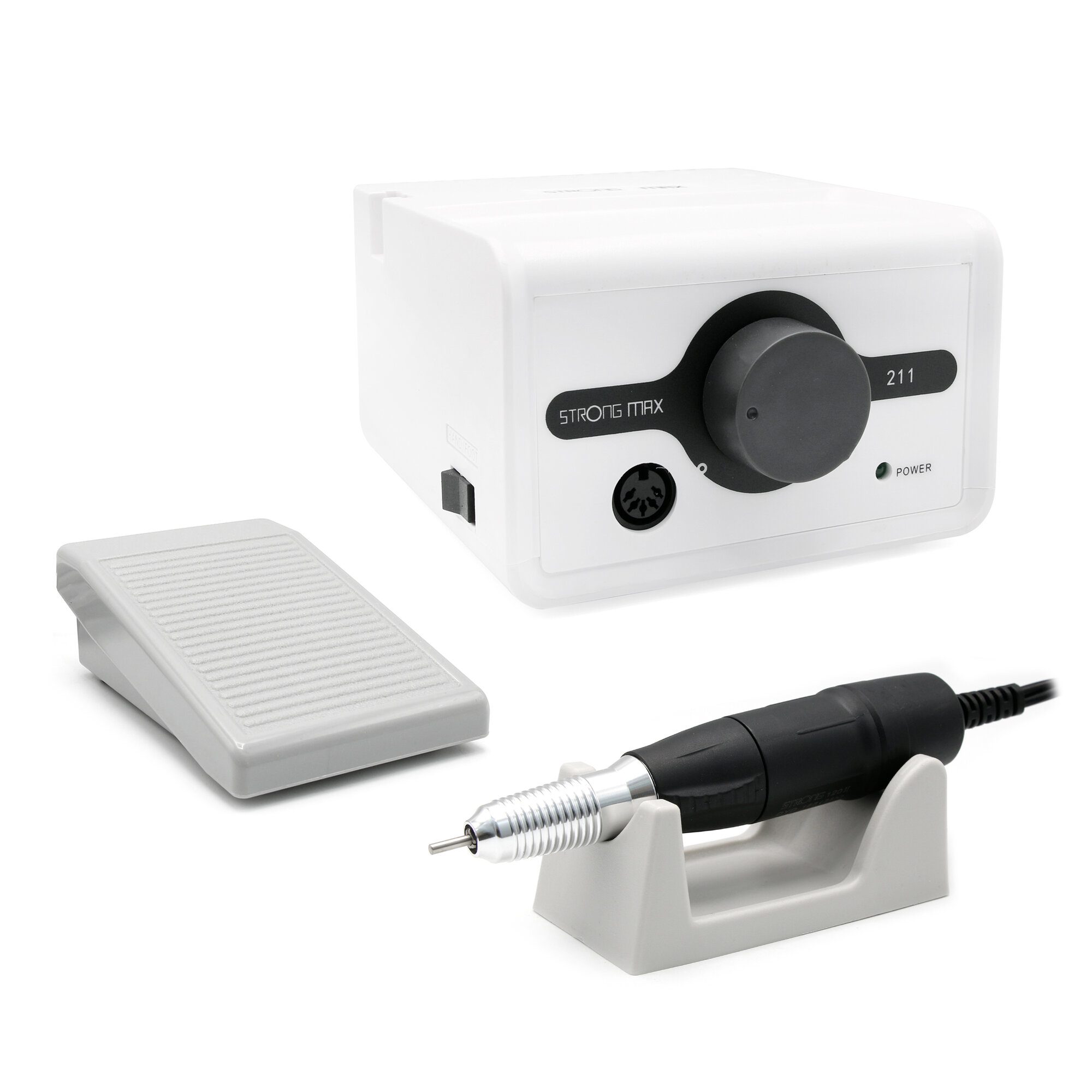 Аппарат для маникюра модель 211, профессиональный, с реверсом, 37000 об/мин