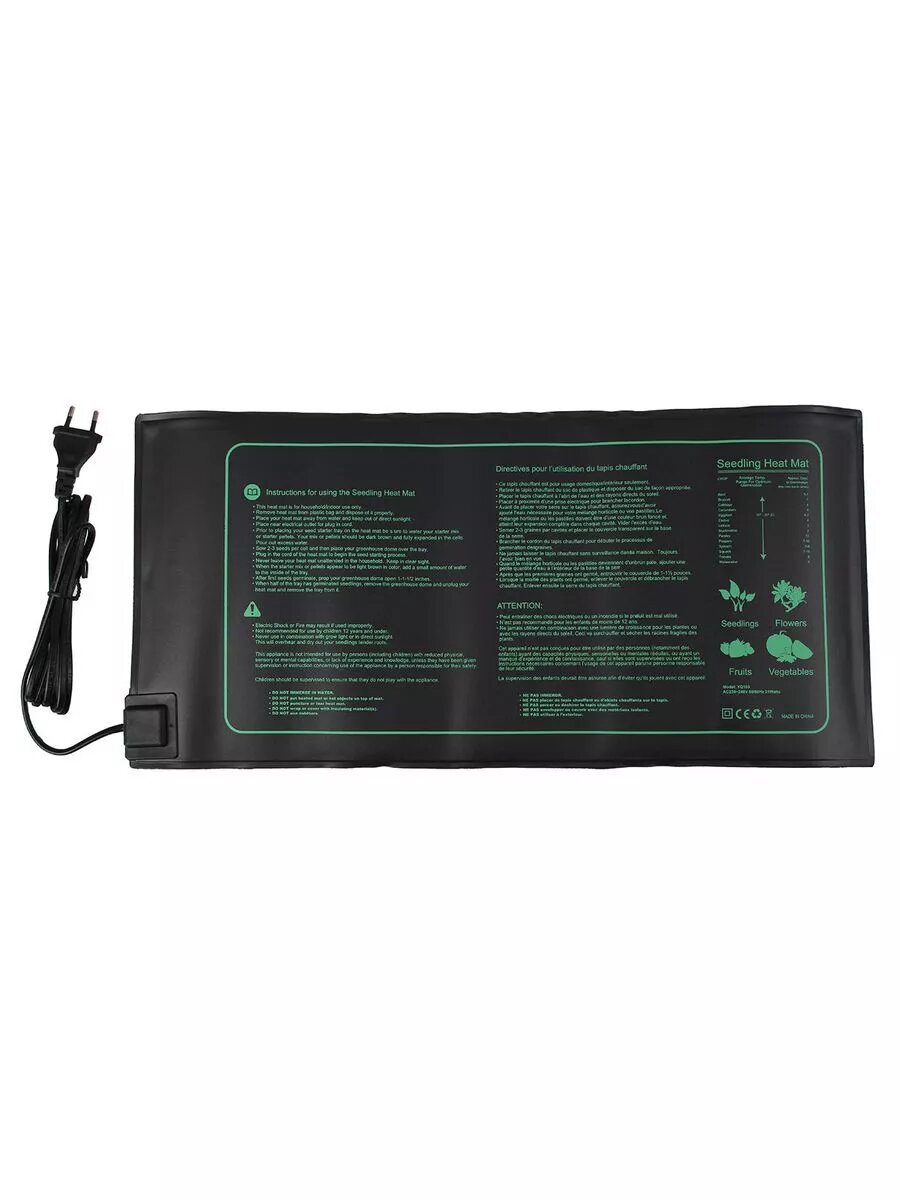 Коврик для рассады с подогревом