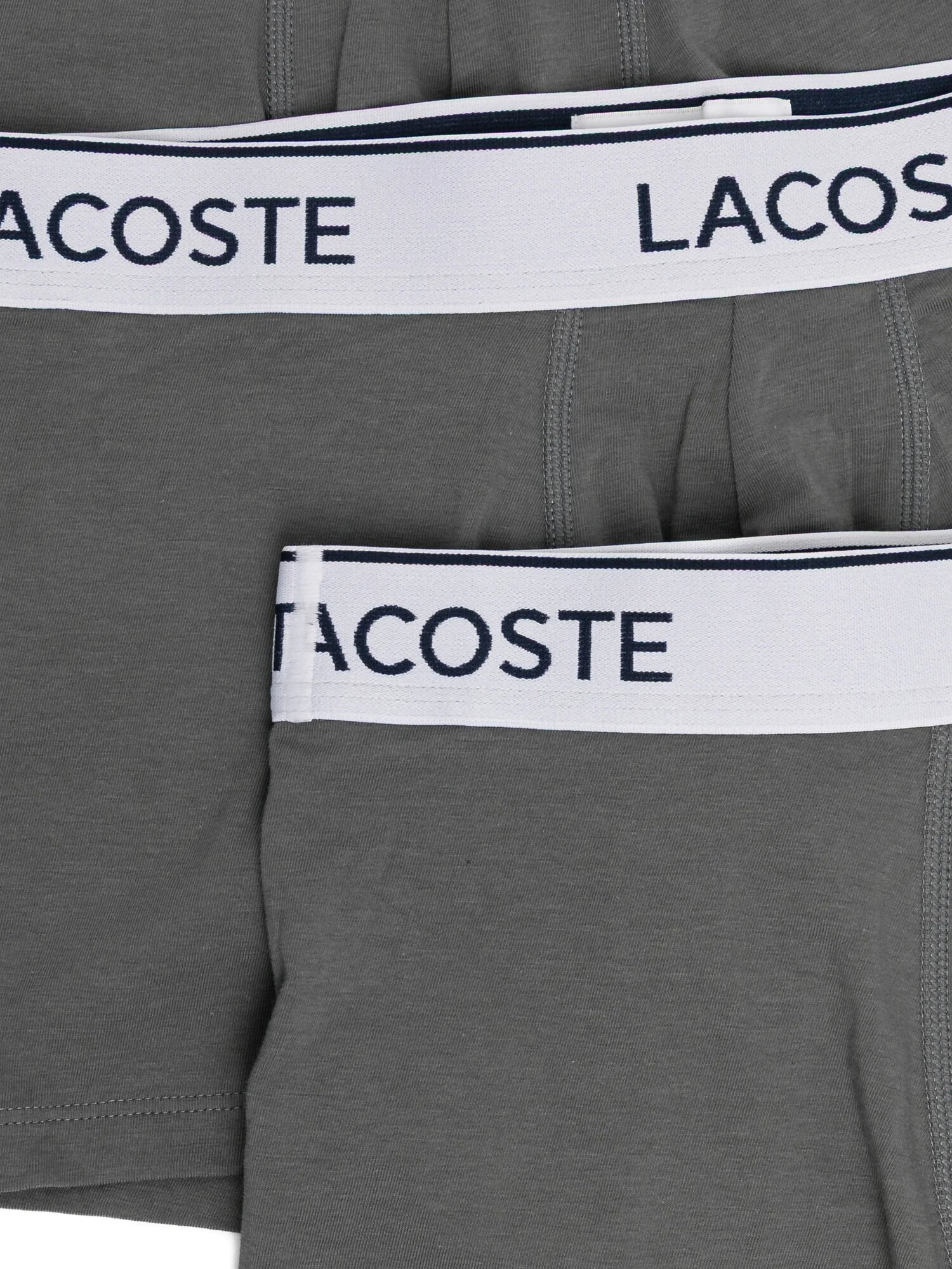 Трусы LACOSTE, размер M, серый — фото 1