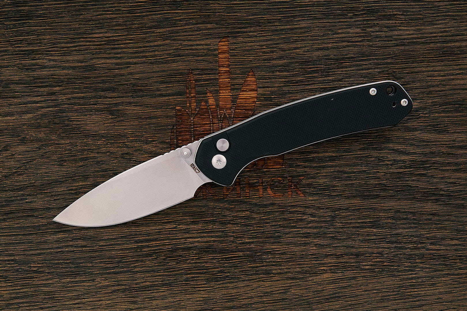 Нож складной CJRB Pyrite, клинок 79мм, сталь AR-RPM9, рукоять G10