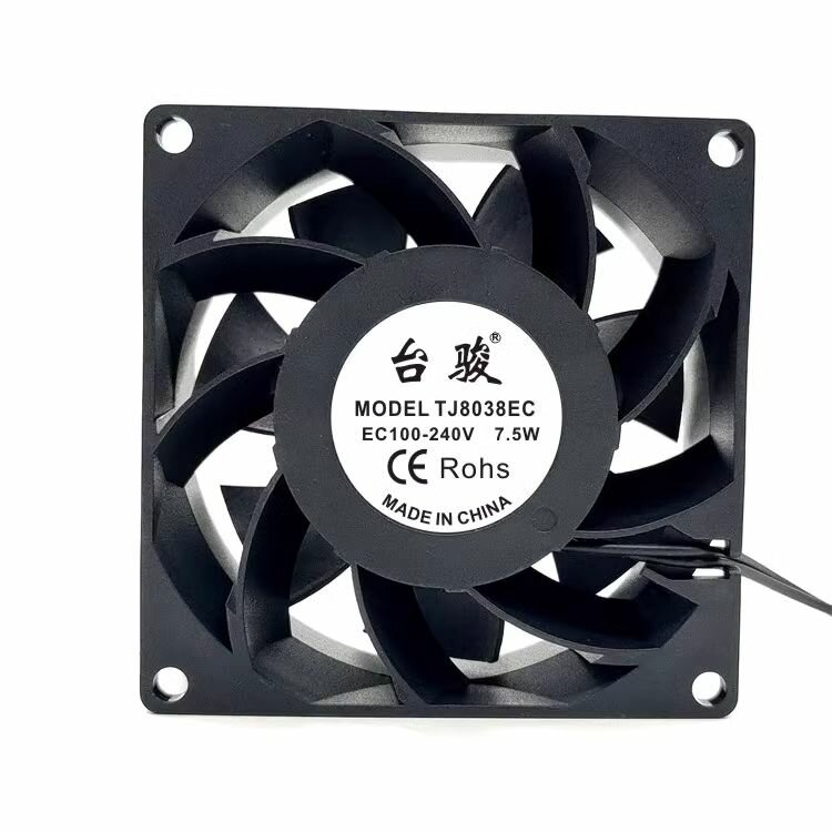 TJ8038EC 80*80*38mm EC100-240V вентилятор охлаждения