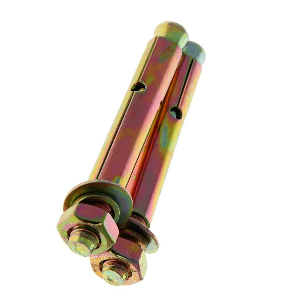 Внешний шестигранный расширительный болт M10x100 мм, расширительный винт из углеродистой стали, анкерная втулка для забо