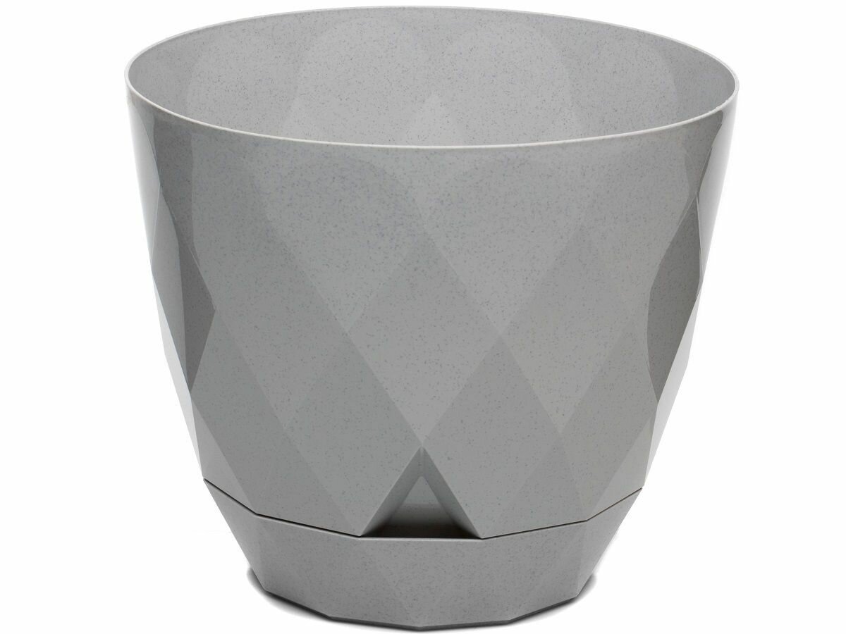 Горшок для цветов Navako Rico 9.2L Grey