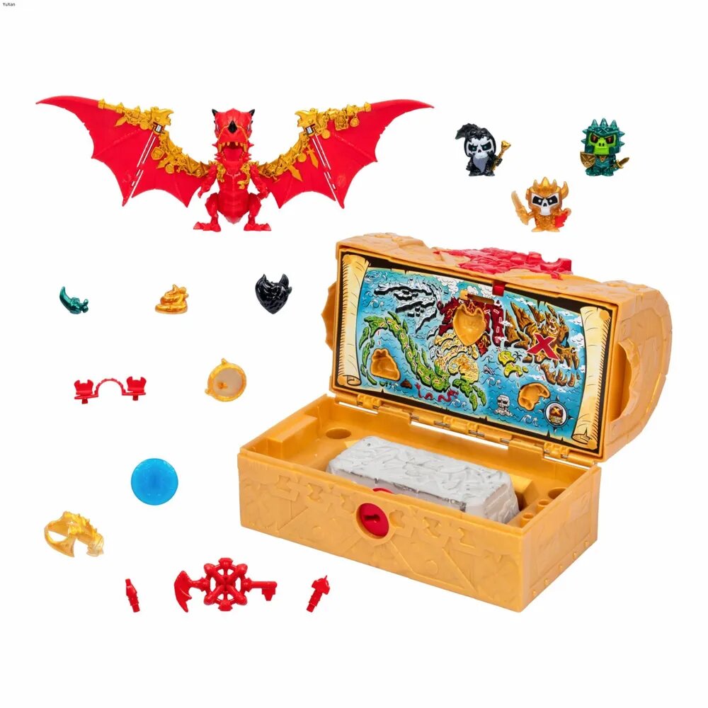 Игрушка Treasure X Lost Lands Dragon's Realm Mystery Treasure Chest Unlock the chest & reveal 25+ surprises!