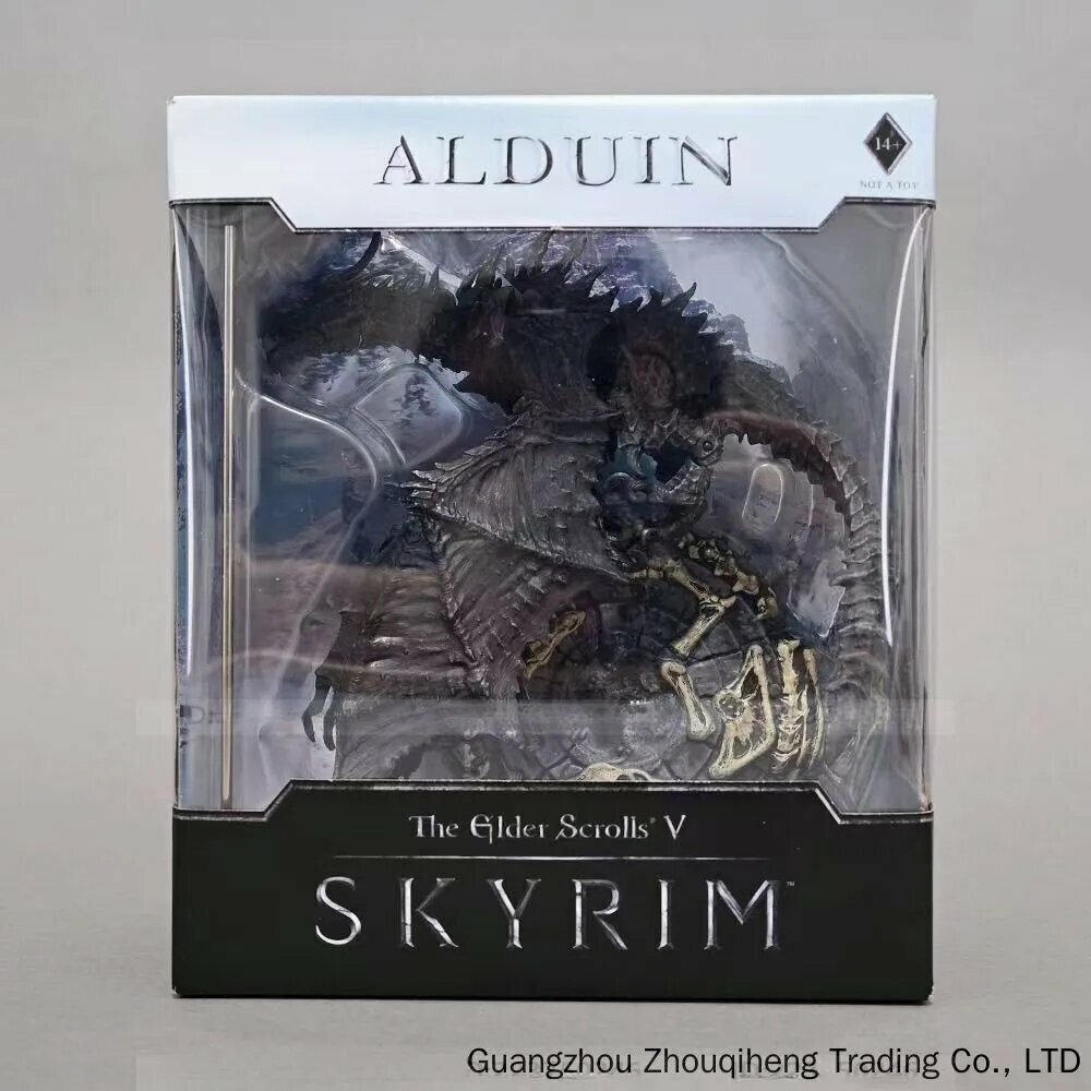 Фигурка Древние свитки 5: Скайрим Дракон Алдуин / The Elder Scrolls V: Skyrim Alduin (высота Дракона - 23см, ширина крыльев - 30см)