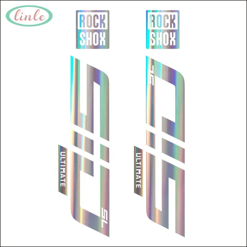 ROCKSHOX SID SL Ultimate, переводные наклейки, Laser