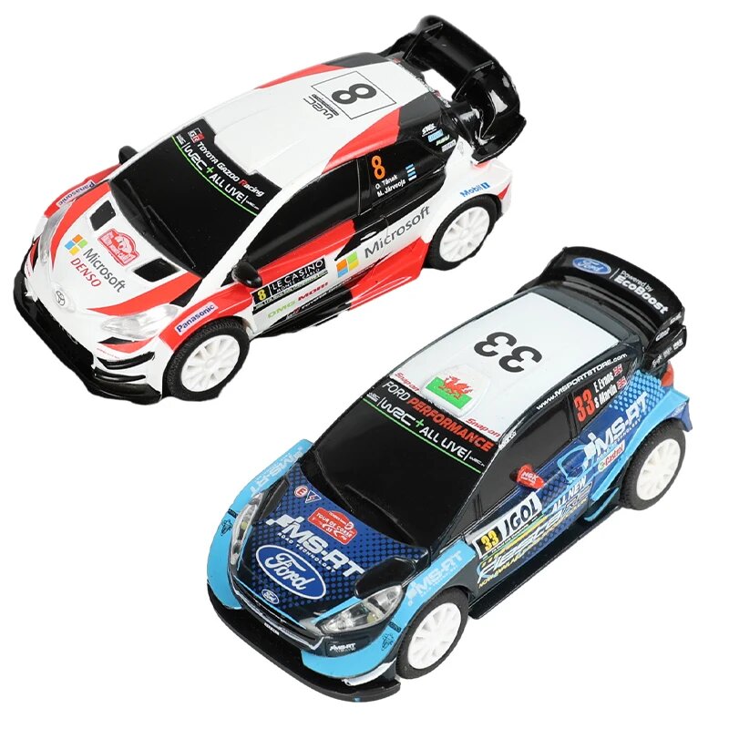 Аналоговый электрический гоночный автомобиль 1/43 WRC 3